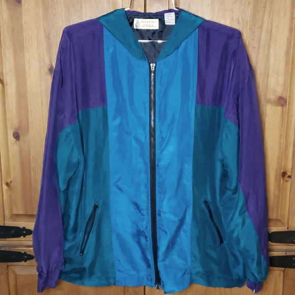 London Fog | Jackets & Coats | Vintage London Fog Silk Hooded ...